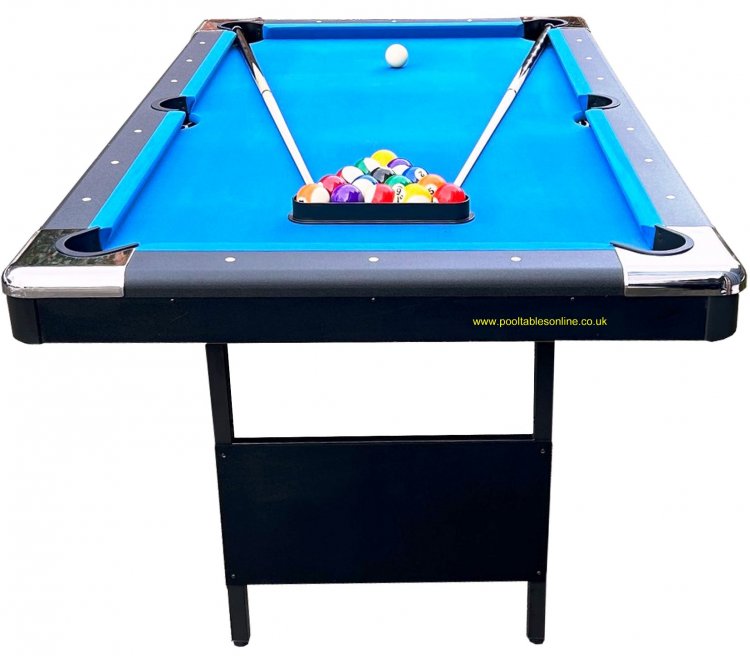Folding pool table store